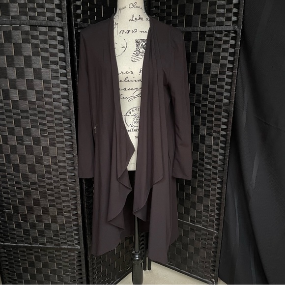 H&M | Jackets & Coats | Hm Divided Black Long Jacket Sz 8 | Poshmark